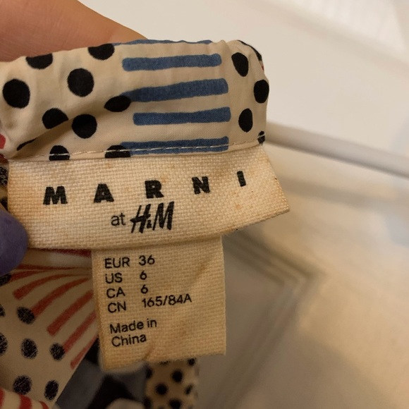 Marni | Tops | Marni X Hm 0 Cotton Blouse | Poshmark
